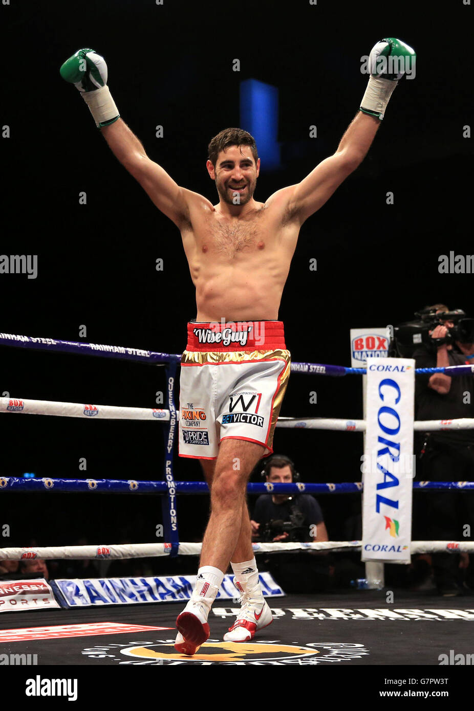 Boxing - The O2 Arena Stock Photo - Alamy