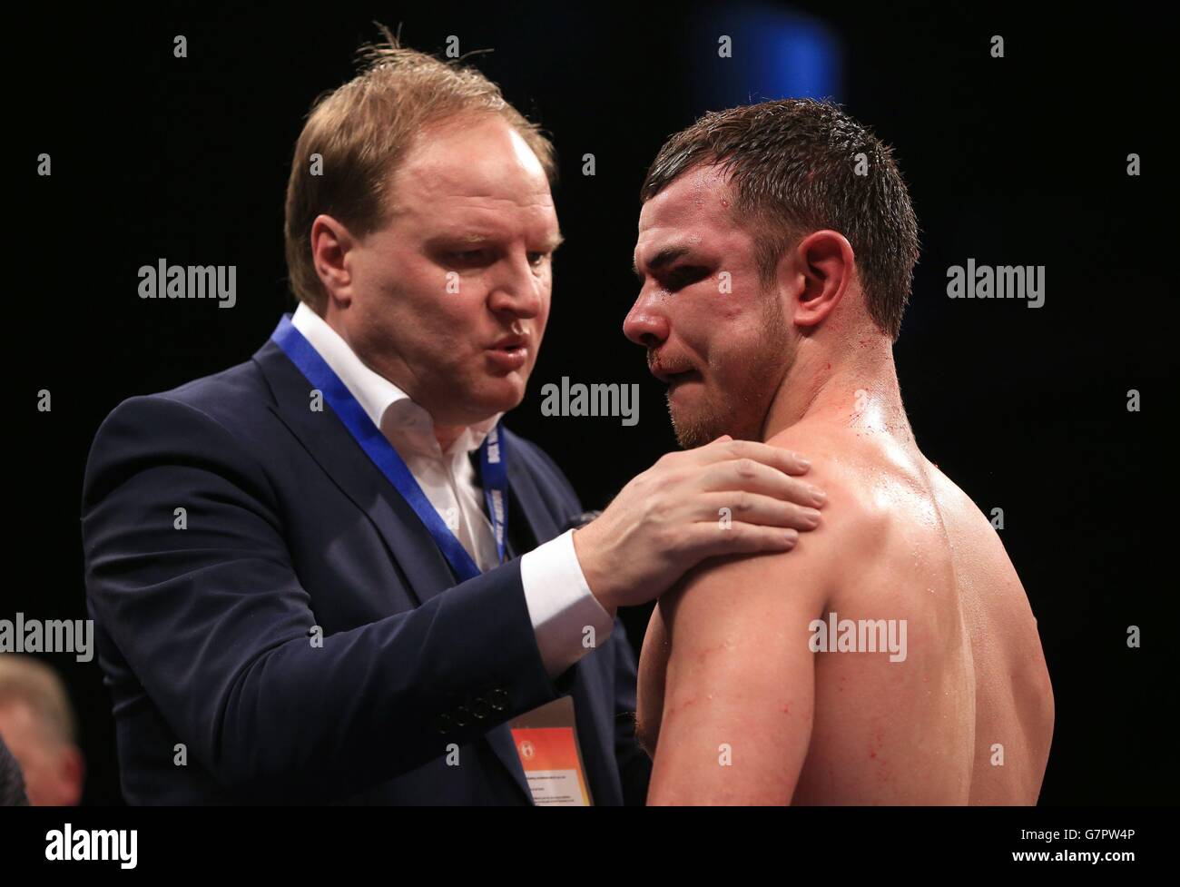 Boxing - The O2 Arena Stock Photo - Alamy