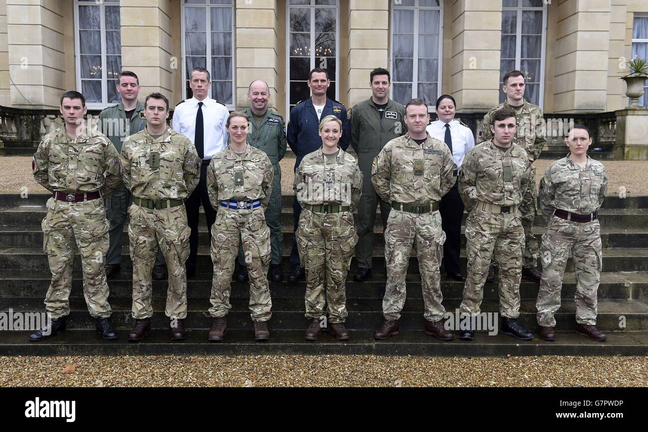 Operational Honours recipients Stock Photo - Alamy