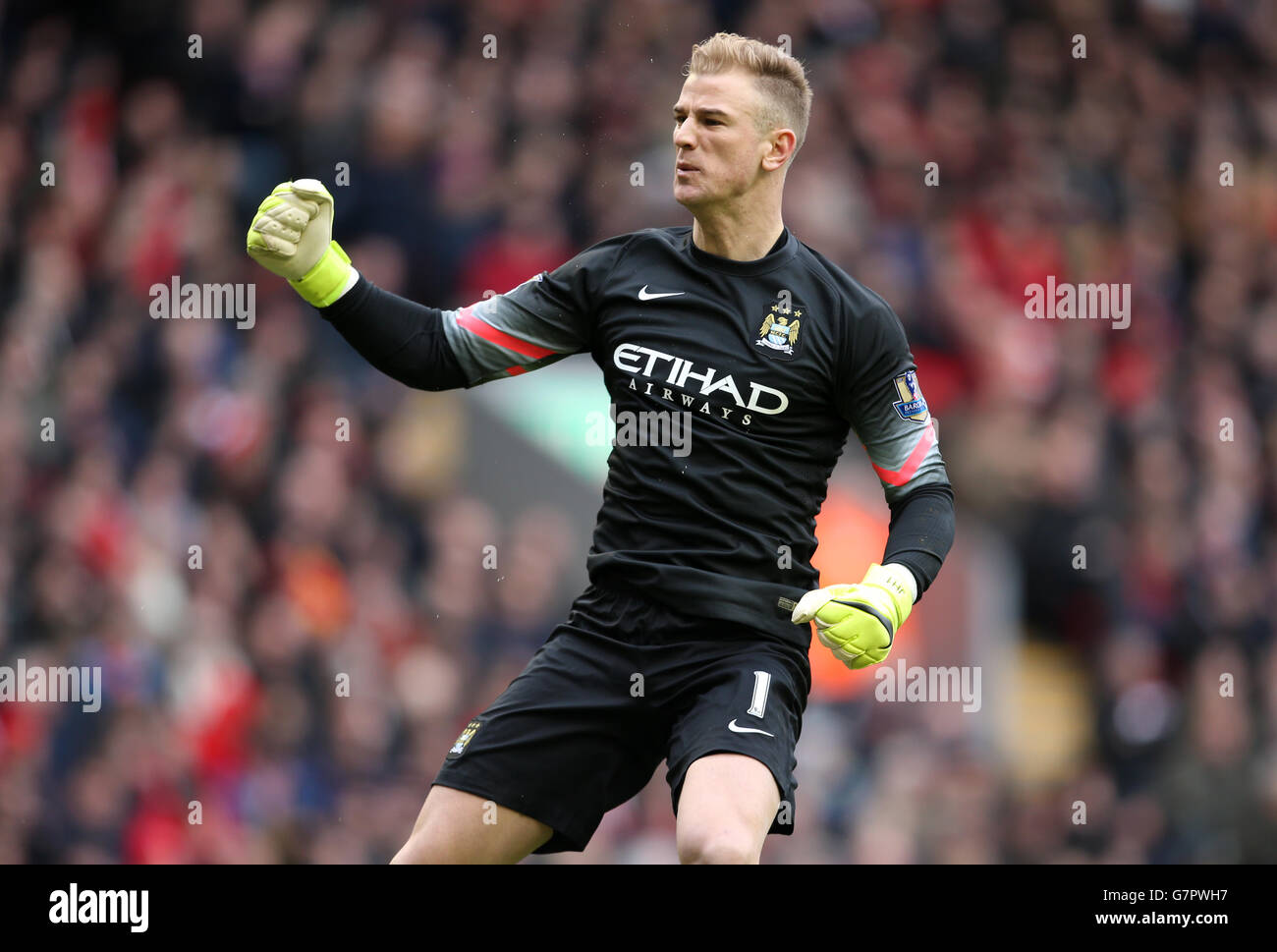 Joe hart anfield hi-res stock photography and images - Alamy