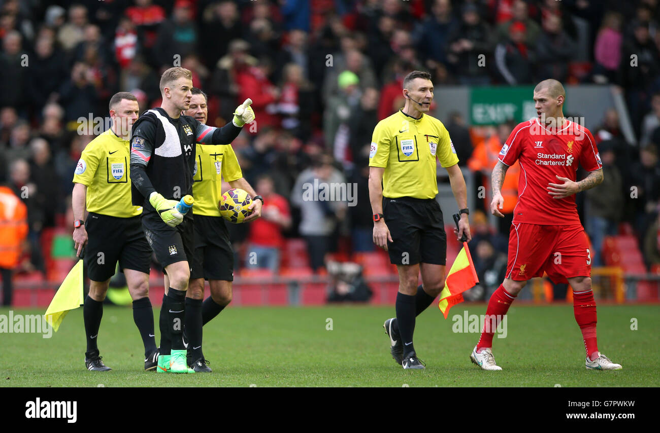 Joe hart anfield hi-res stock photography and images - Alamy