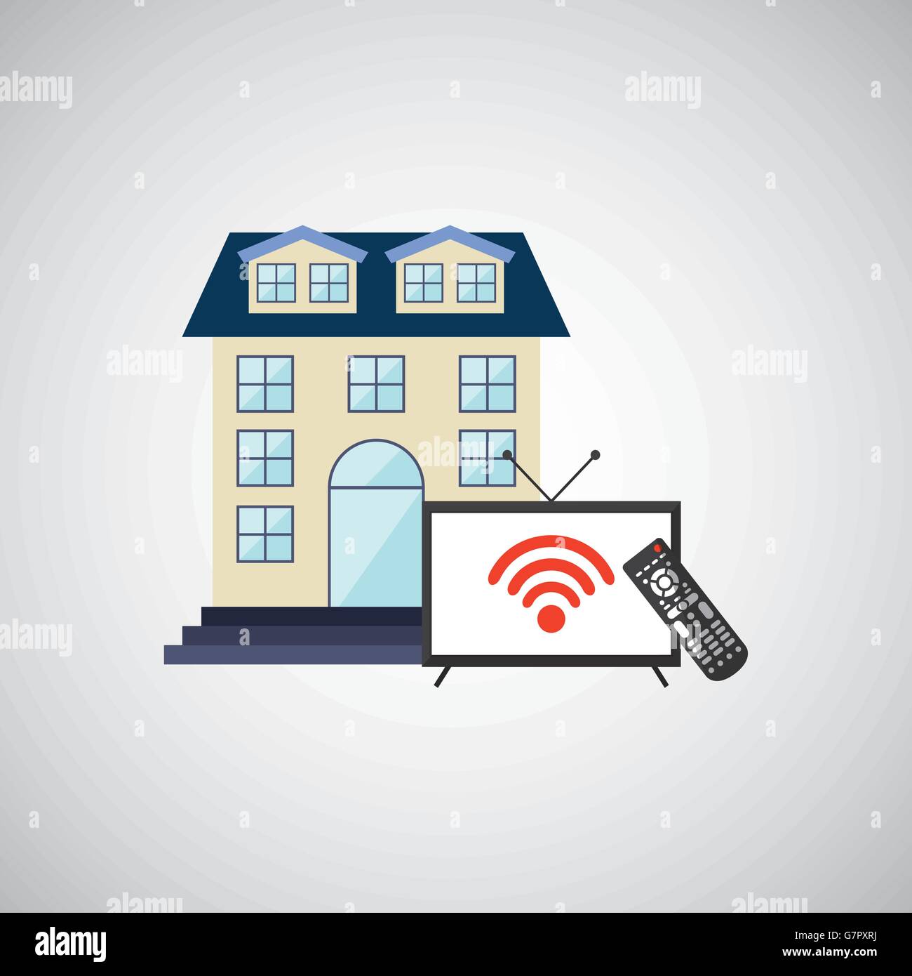 smart house design Stock Vector Image & Art - Alamy