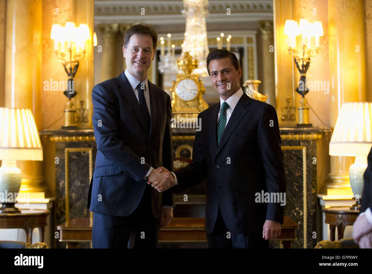 Mexico President state visit to Britain - Day Two Stock Photo - Alamy