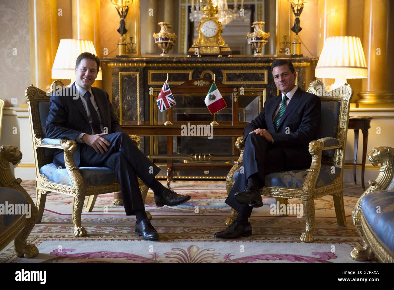 Mexico President state visit to Britain - Day Two Stock Photo - Alamy