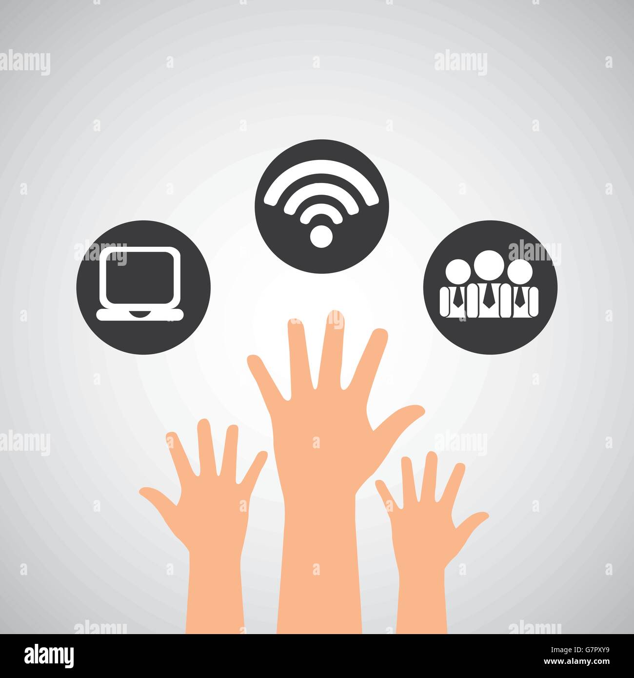 wifi connection design Stock Vector Image & Art - Alamy