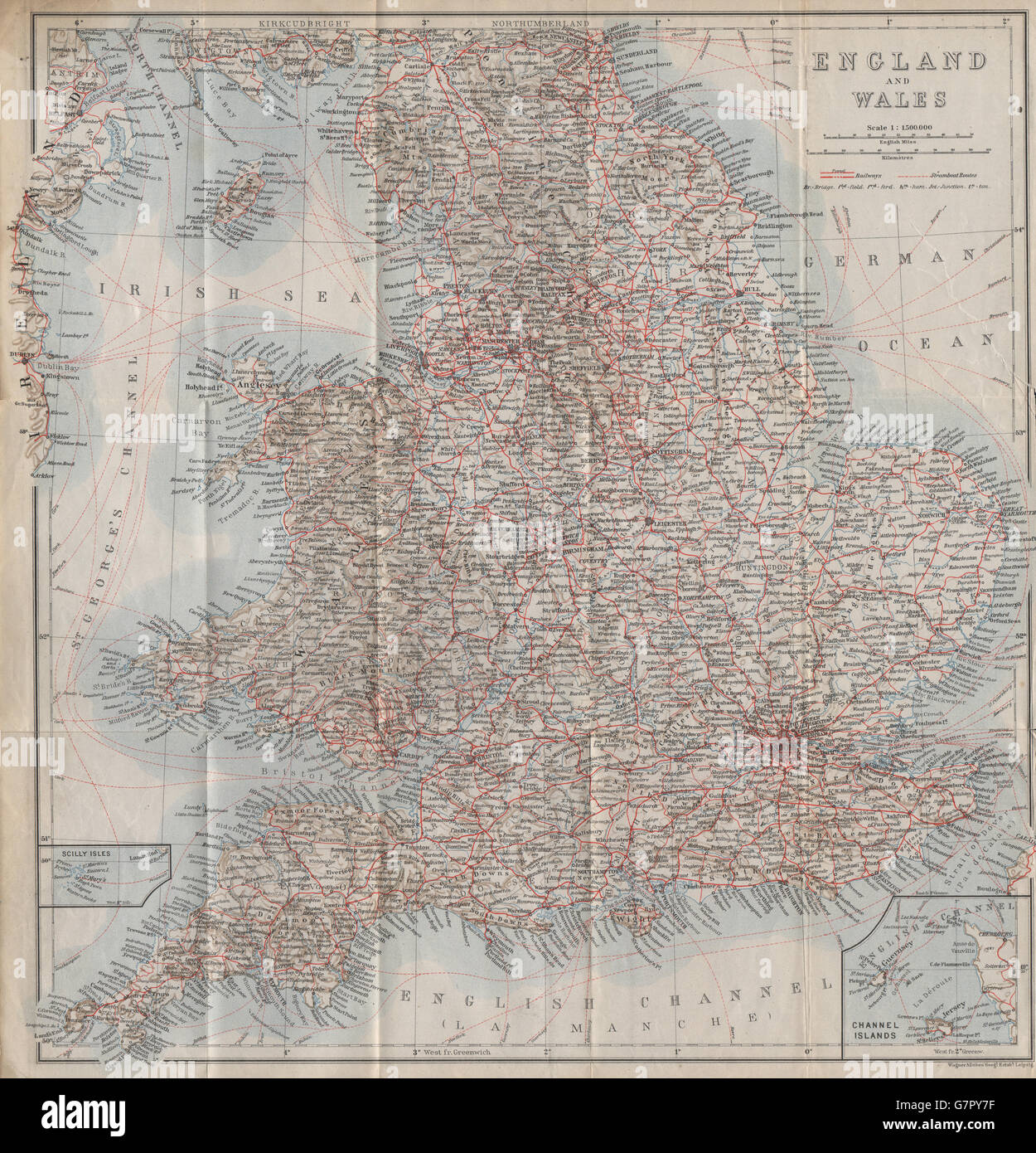 Map britain 500 hi-res stock photography and images - Alamy