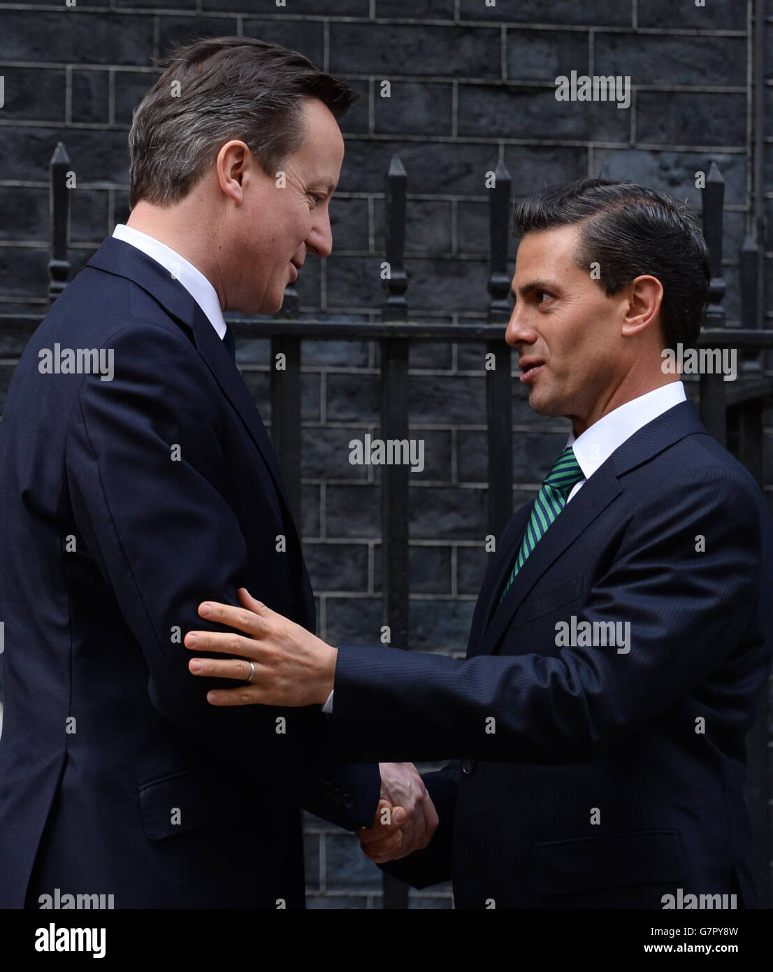 Prime Minister David Cameron welcomes Mexican President Enrique Pena ...