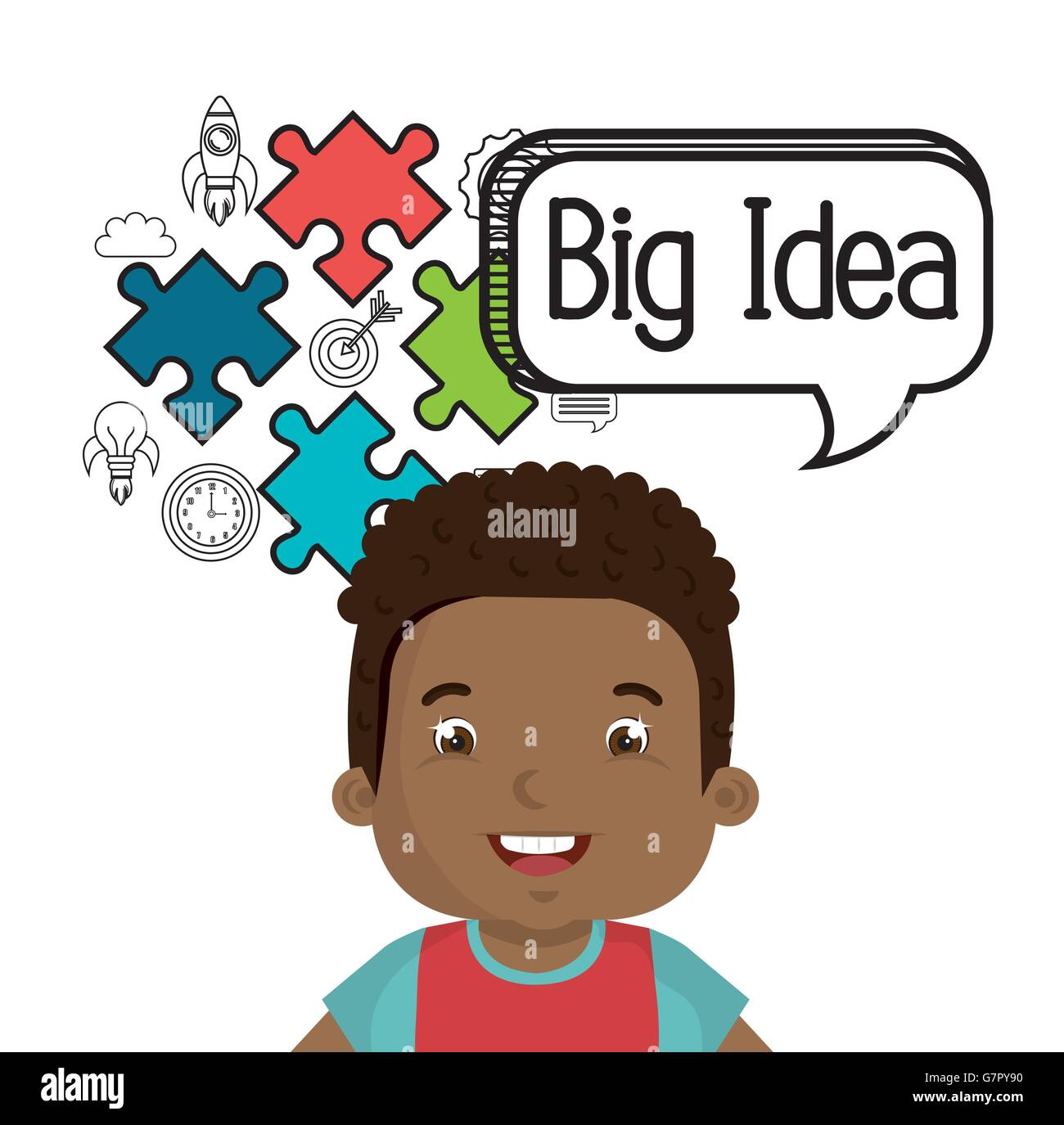 boy studying isolated icon design Stock Vector Image & Art - Alamy