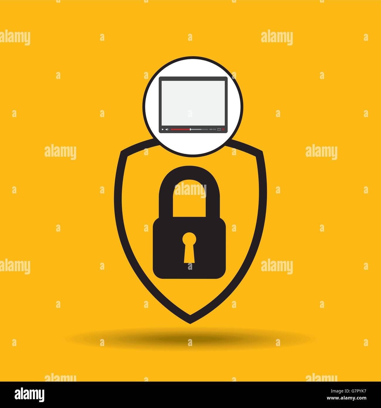 security system design Stock Vector Image & Art - Alamy