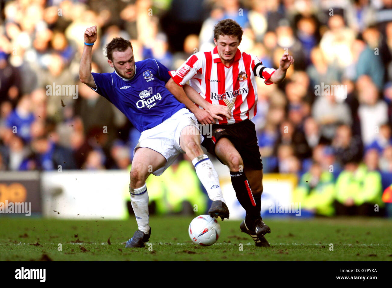 Soccer fa cup fourth round everton v sunderland goodison park hi-res ...