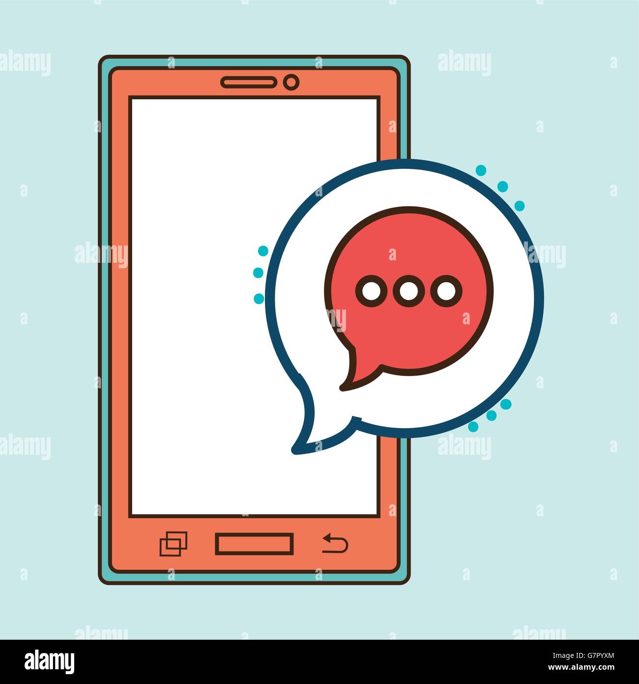 smartphone service design Stock Vector Image & Art - Alamy