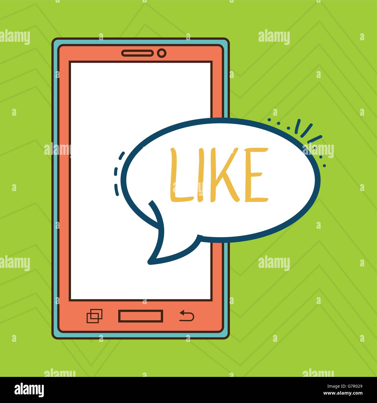 smartphone service design Stock Vector Image & Art - Alamy