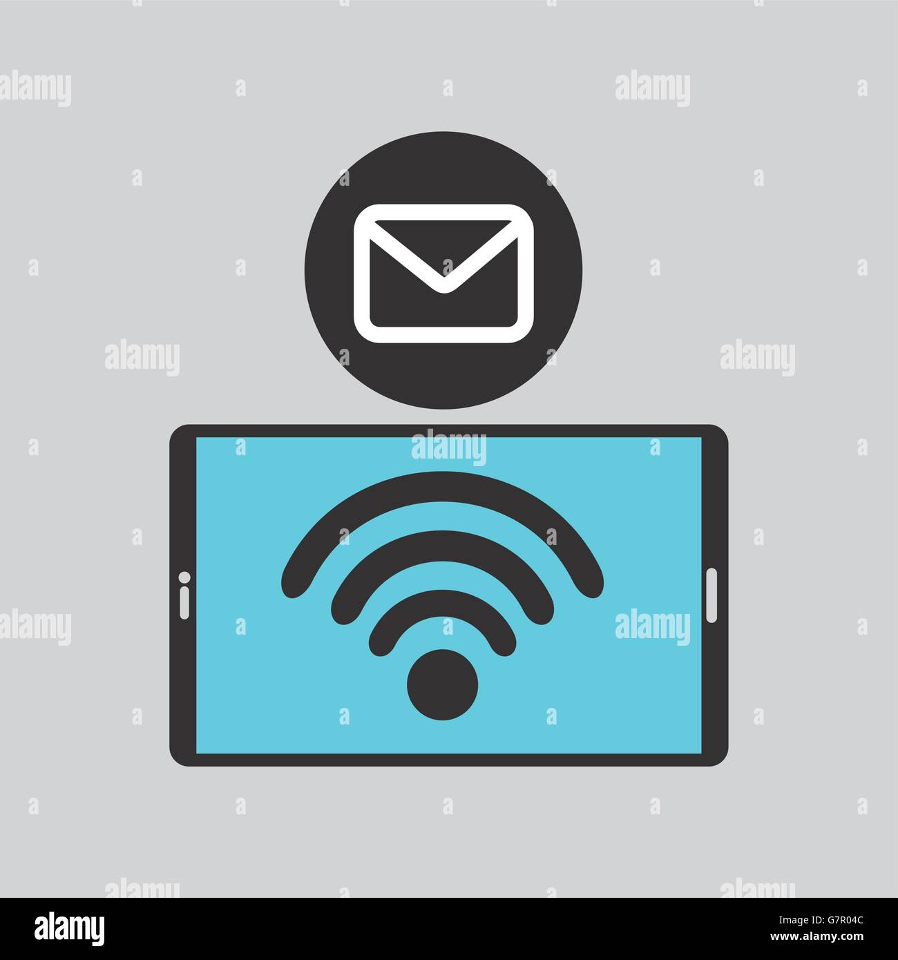 wifi connection design Stock Vector Image & Art - Alamy