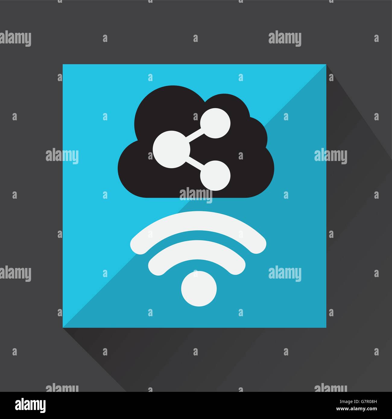 wifi connection design Stock Vector Image & Art - Alamy