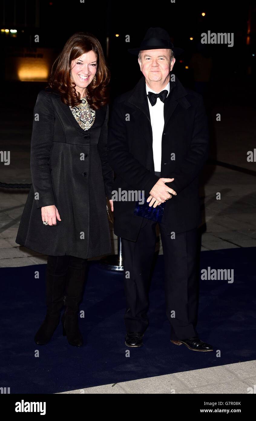 The National Theatre's Fast Forward fundraising gala - London. Ian and ...