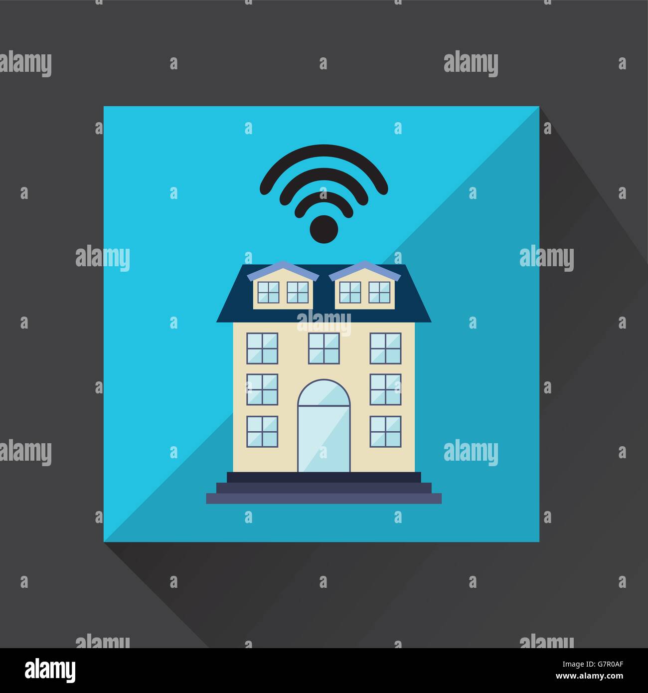 smart house design Stock Vector Image & Art - Alamy