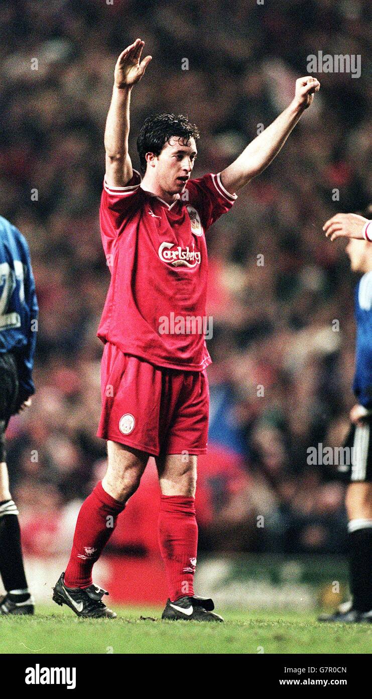 Soccer - UEFA Cup Winners Cup Quarter Final ECWC - Liverpool v SK Brann ...