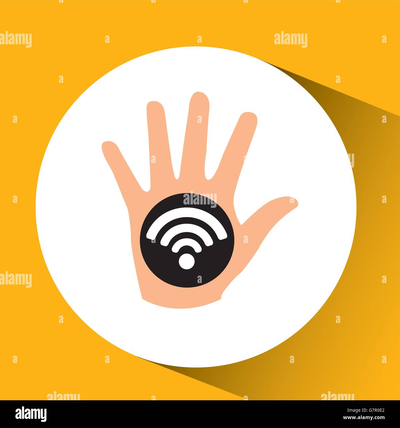 wifi connection design Stock Vector Image & Art - Alamy