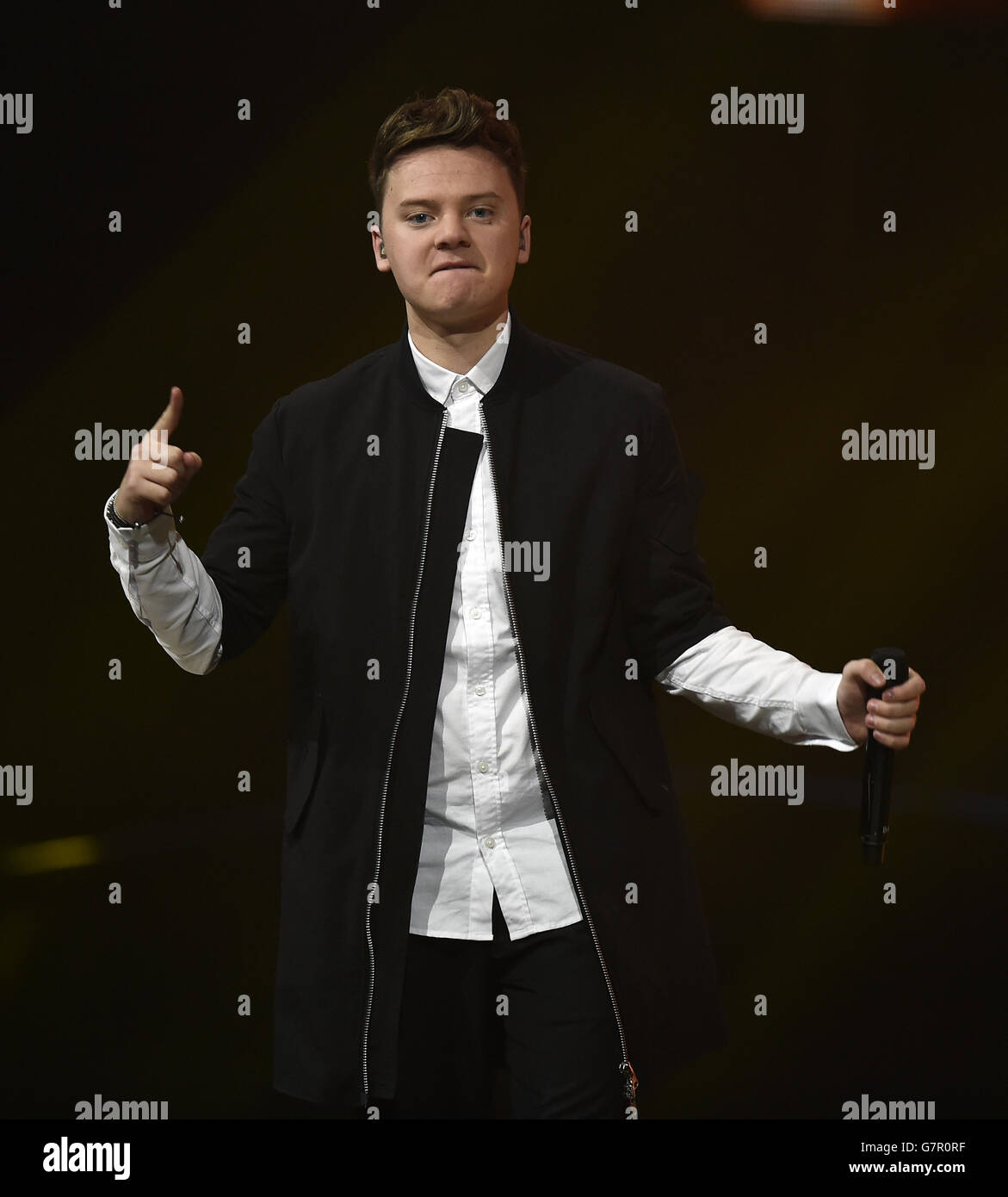 Connor Maynard performs during We Day UK at The SSE Arena, Wembley ...