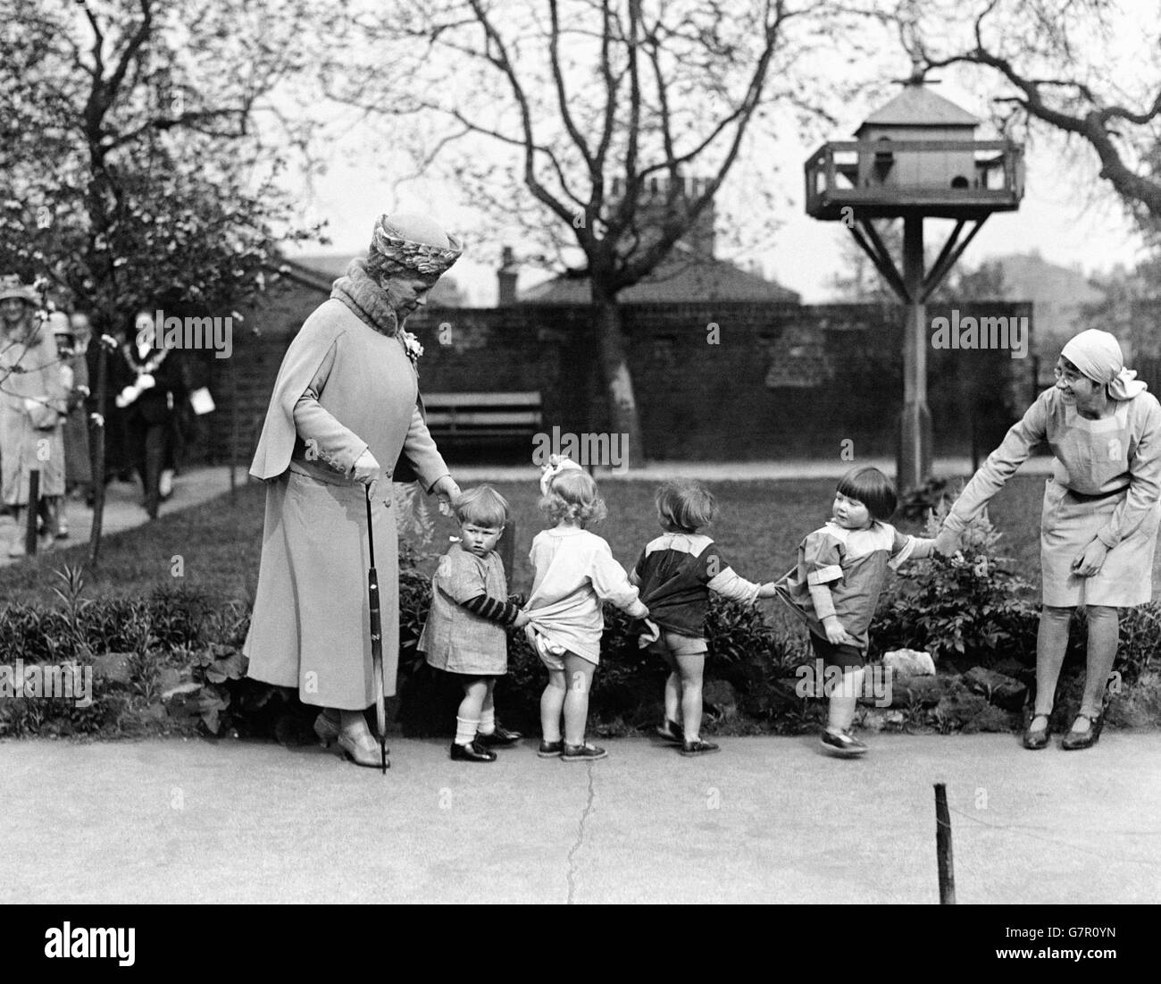 British Royal Family - Queen Mary - London - 1930 Stock Photo - Alamy