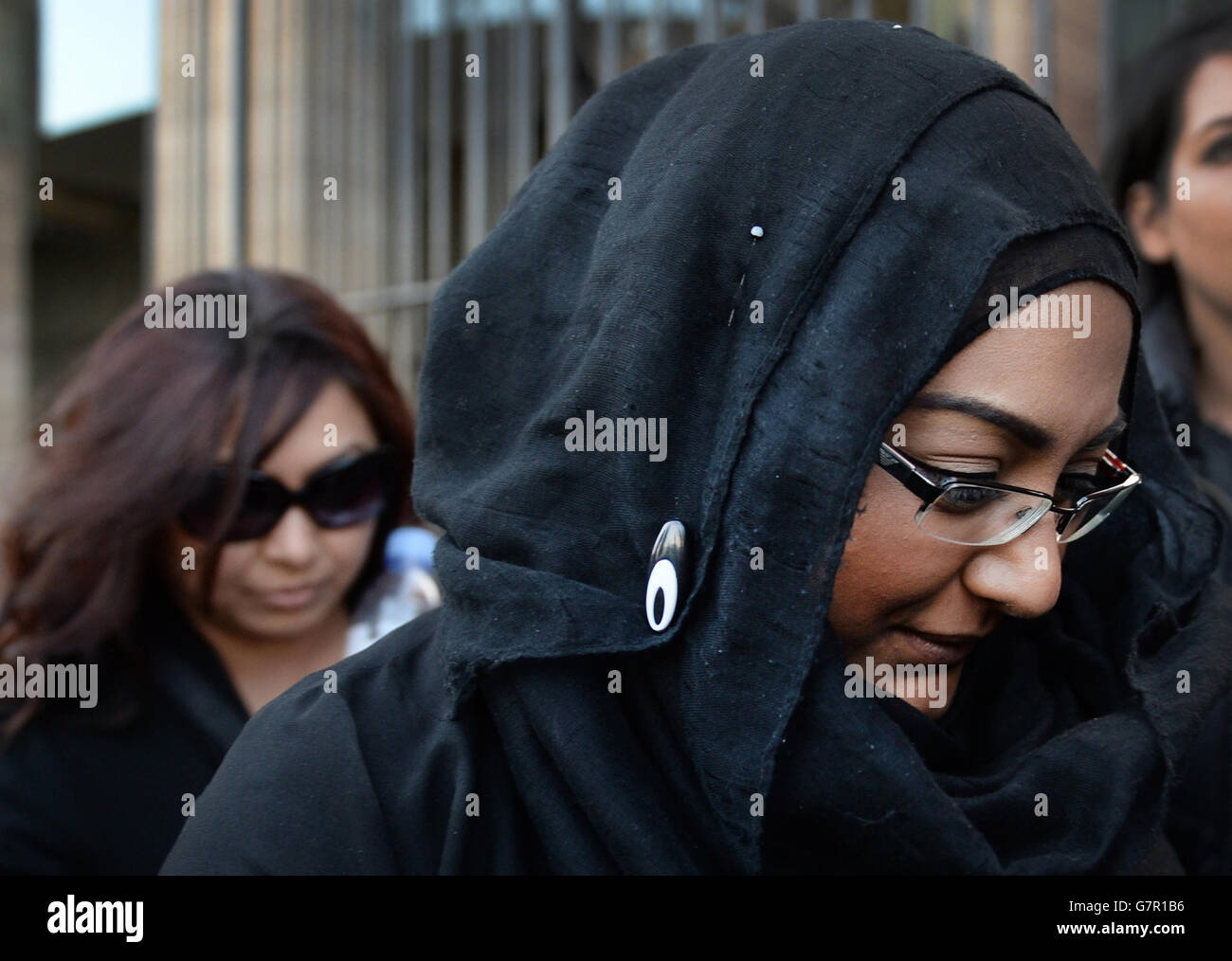 Sahima Begum (left, sister of Shamima Begum) and Fahmida Aziz cousin of ...