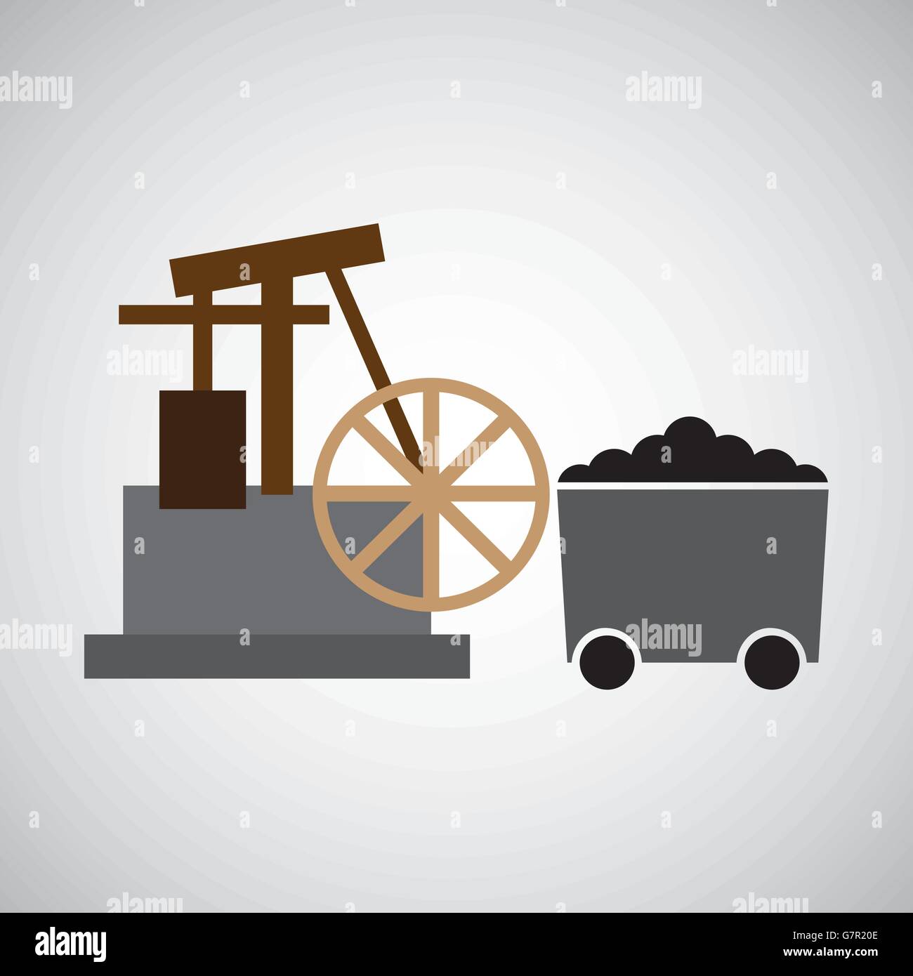 coal mining industry design Stock Vector Image & Art - Alamy