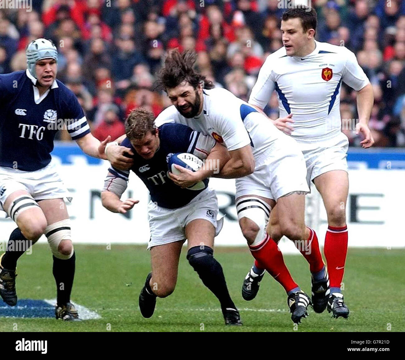 Rugby Union - RBS 6 Nations Championship - 2005 - France v Scotland ...