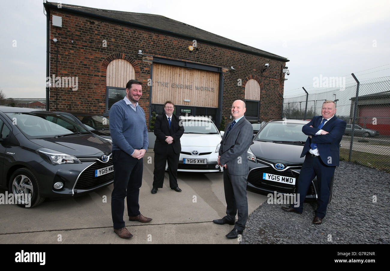 Toyota Fleet Handover to The Engine Works - York. Toyota Fleet handover ...