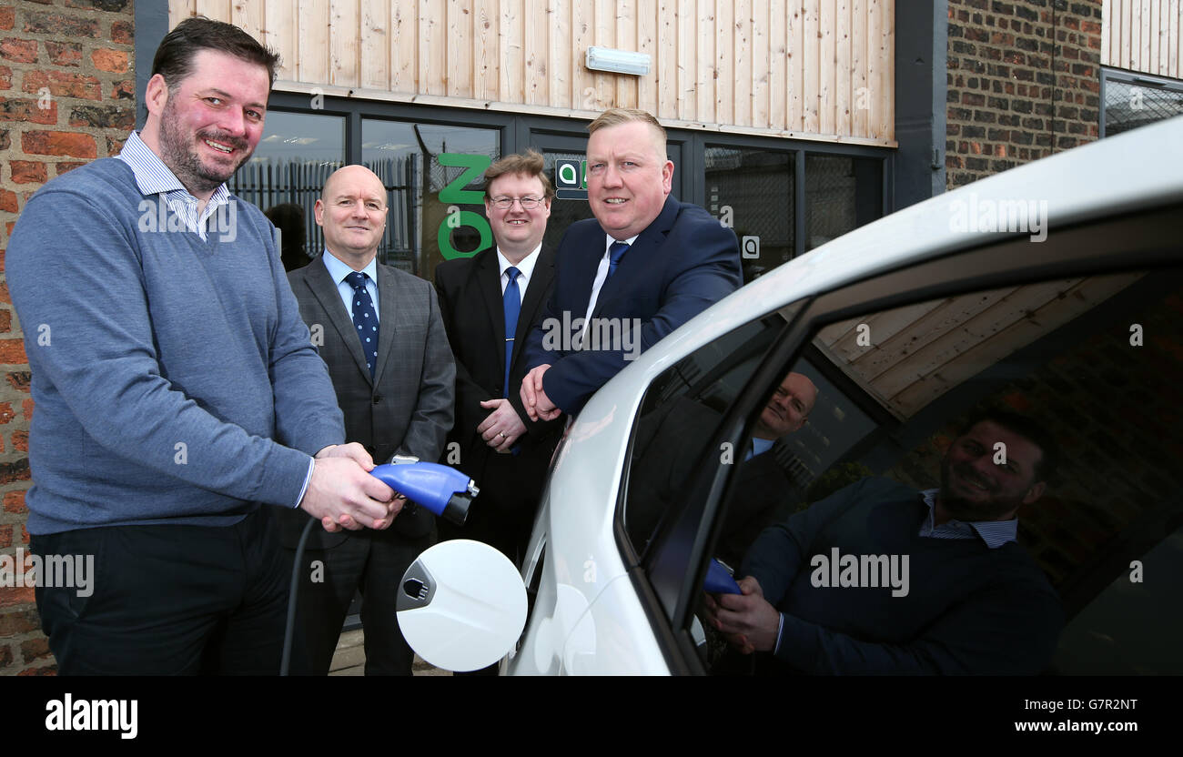 Toyota Fleet Handover to The Engine Works - York Stock Photo - Alamy
