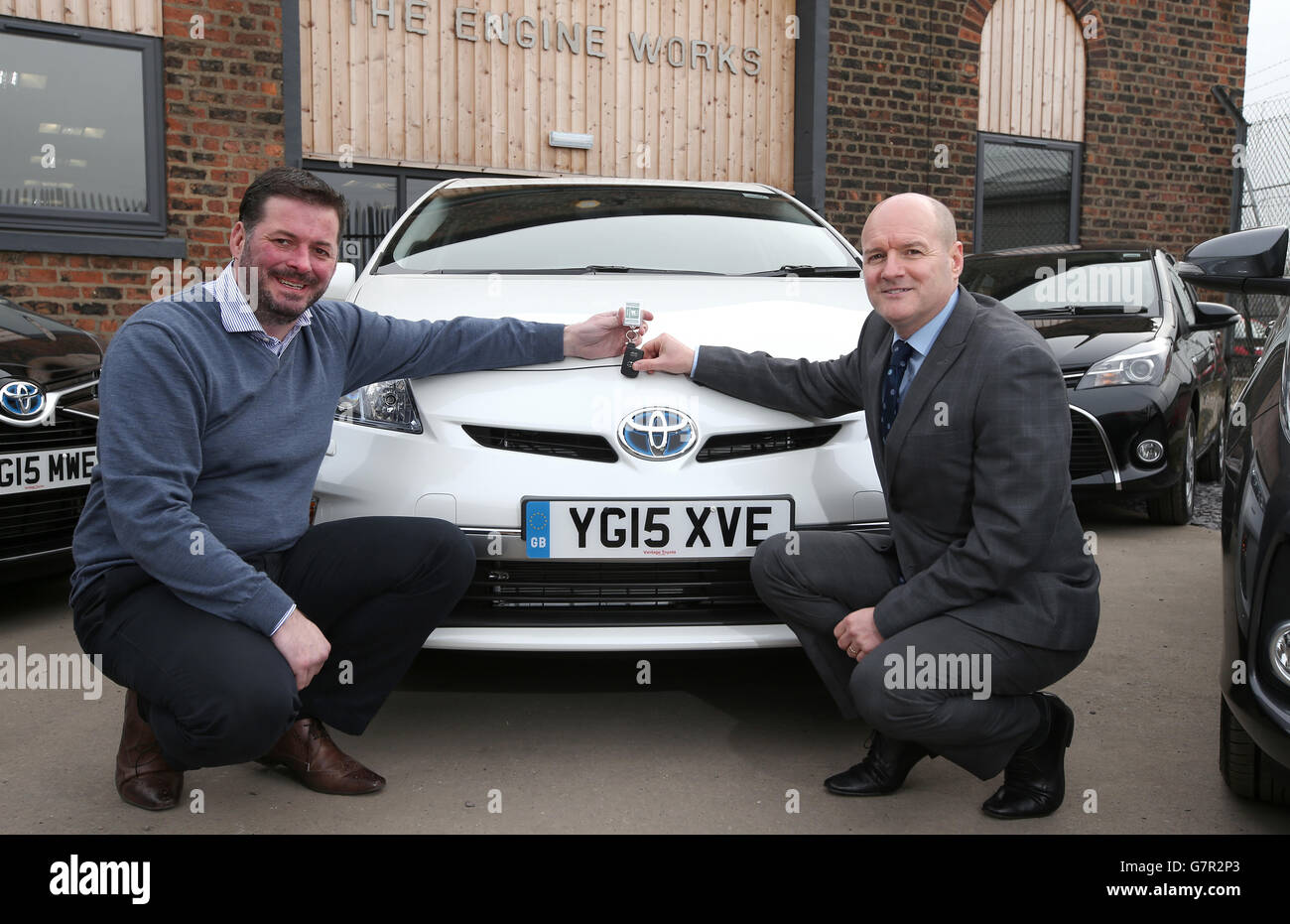 Toyota Fleet Handover to The Engine Works - York. Toyota Fleet handover ...
