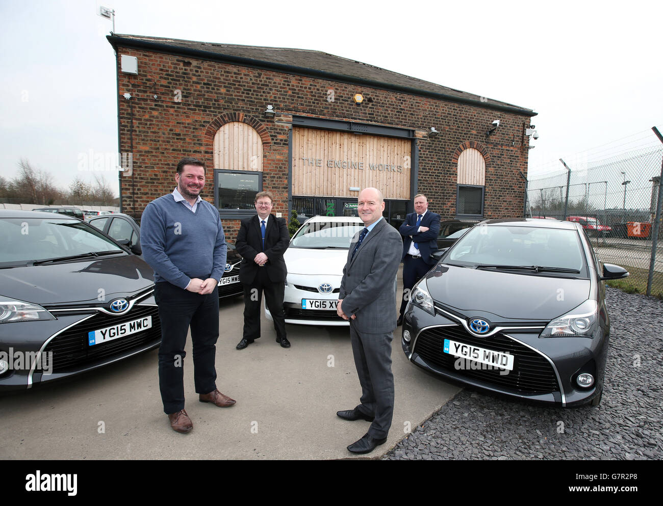 Toyota Fleet Handover to The Engine Works - York. Toyota Fleet handover ...