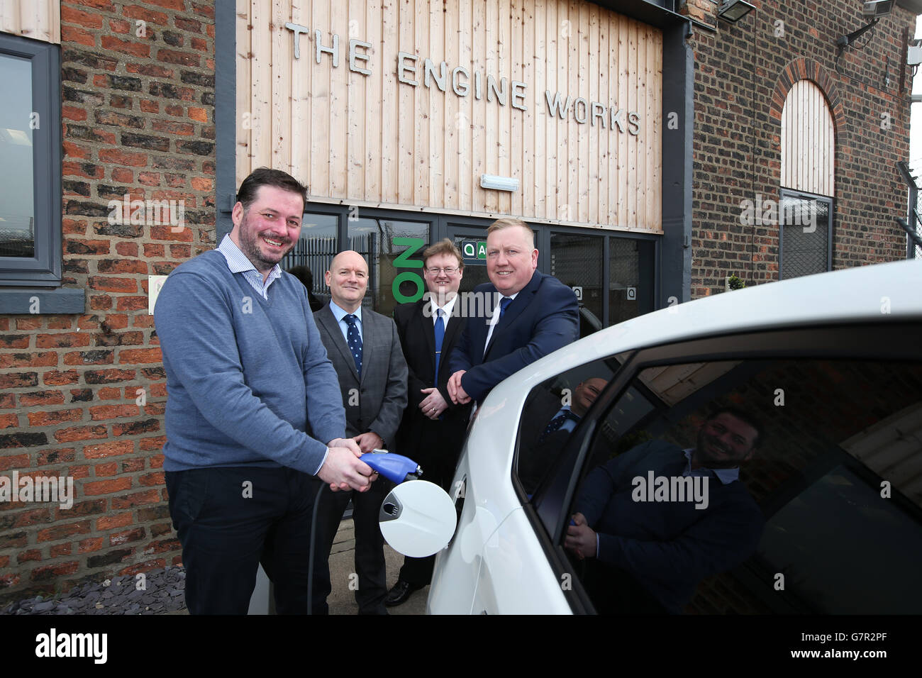 Toyota Fleet Handover To Engine Works High Resolution Stock Photography ...