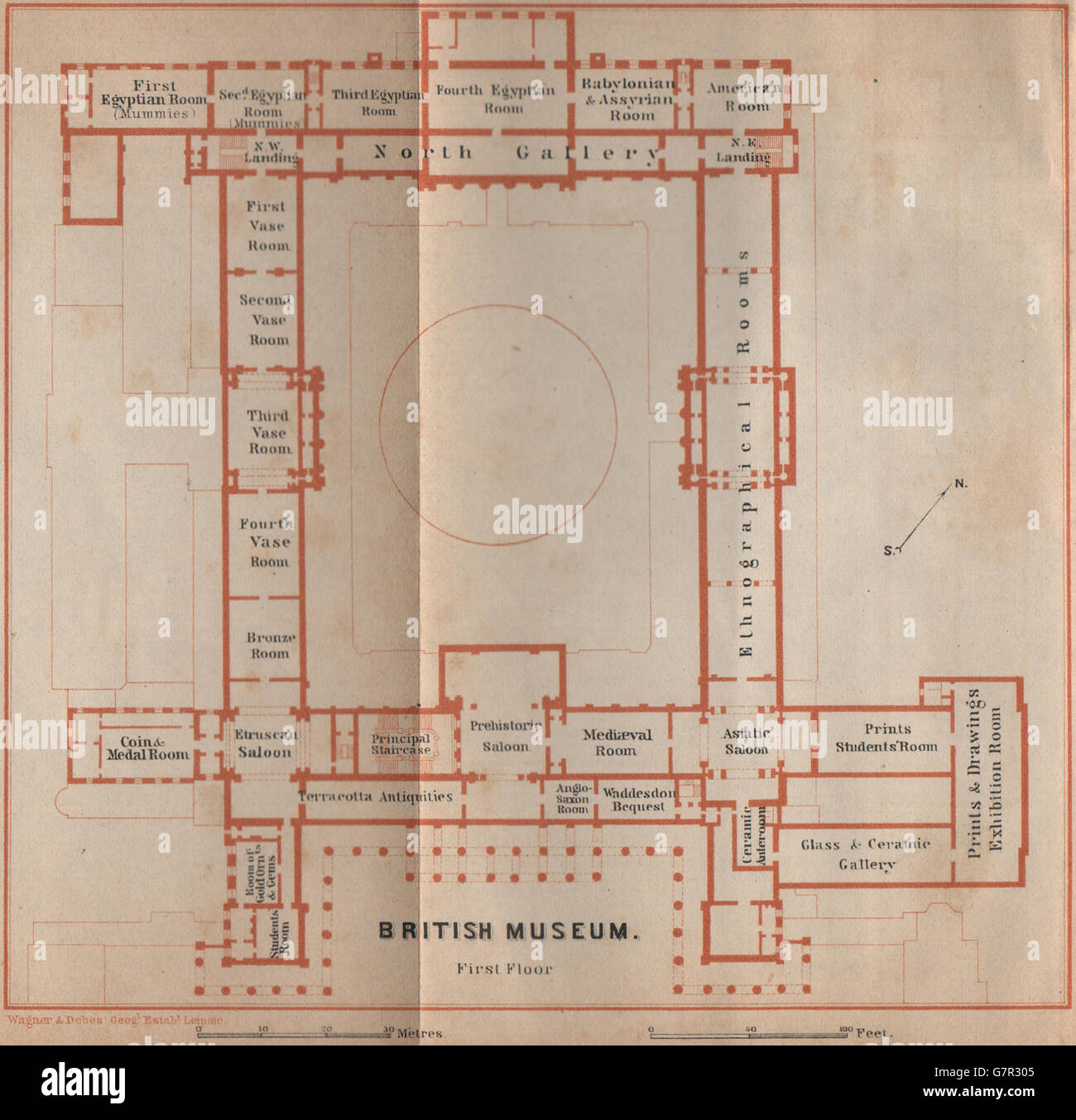 Floor plan museum british museum hi-res stock photography and images ...