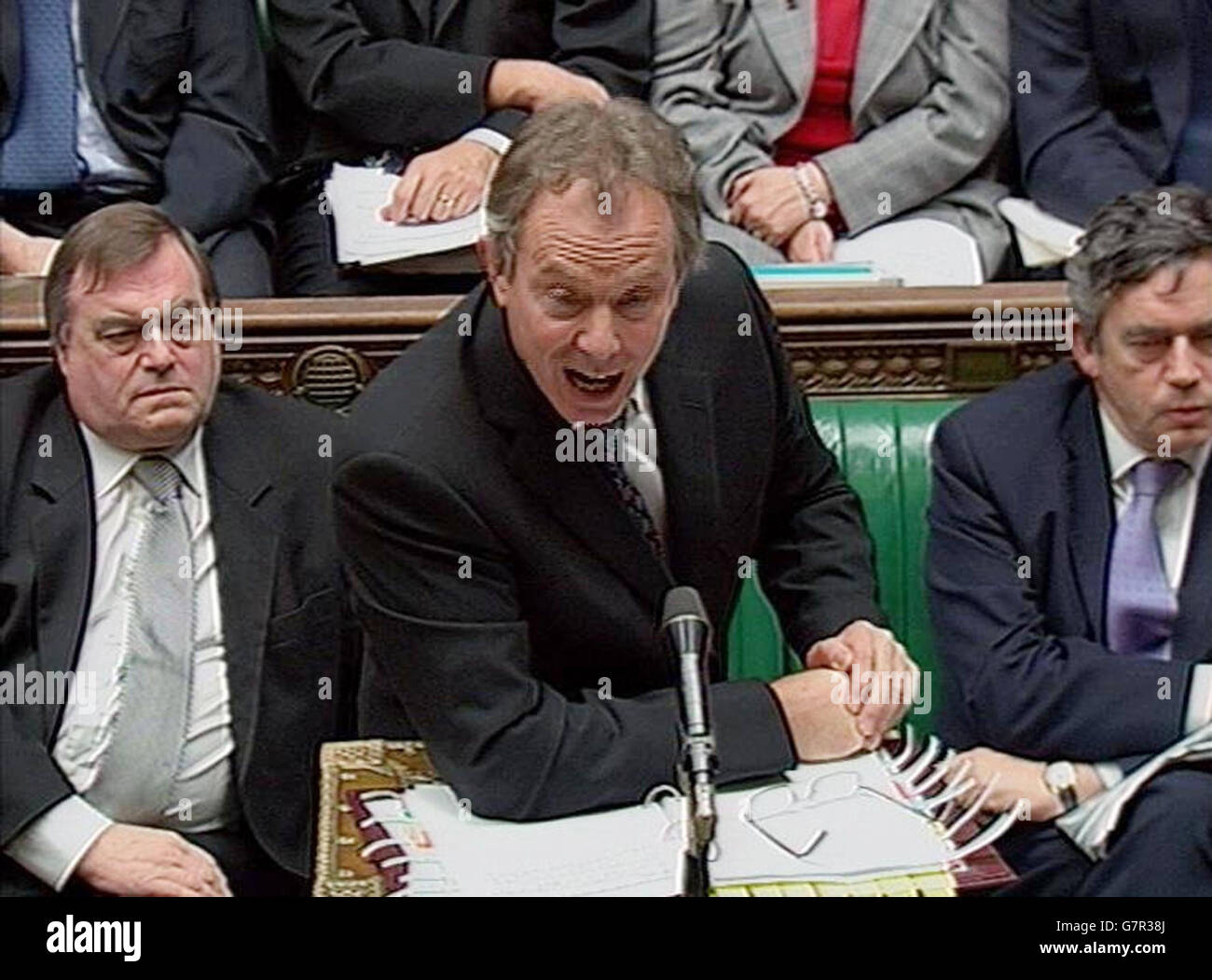 Prime Minister's Questions - House of Commons Stock Photo - Alamy