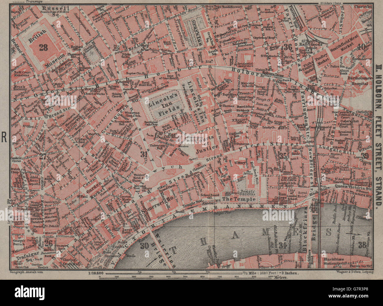 Smithfield map hi-res stock photography and images - Alamy