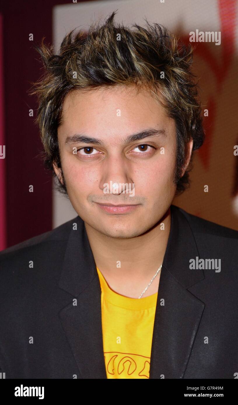 MTV TRL, Leicester Square. Singer Raghav during his guest appearance ...