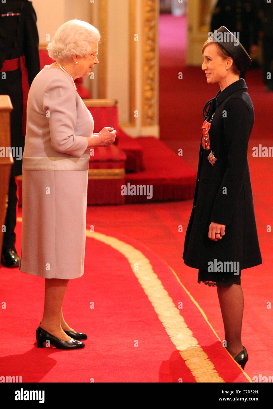 Dame Kristin Scott Thomas is made a Dame Commander of the British ...