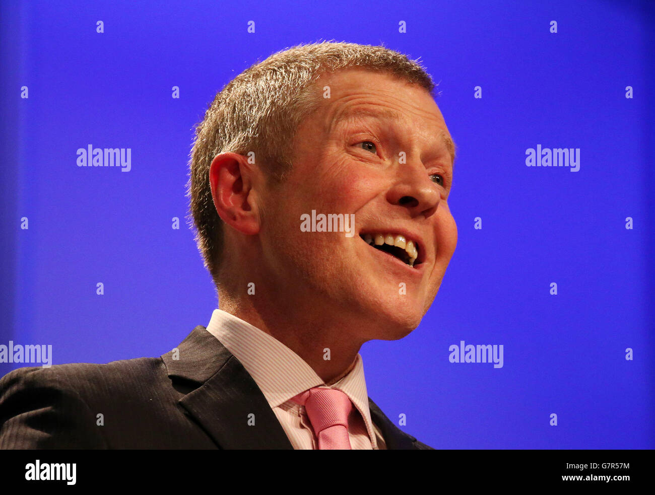 Liberal Democrat Scottish Leader Willie Rennie speaks at the Scottish ...