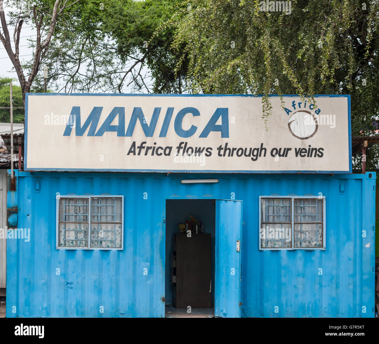 Office of Manica Africa, a logistics and freight haulage company ...