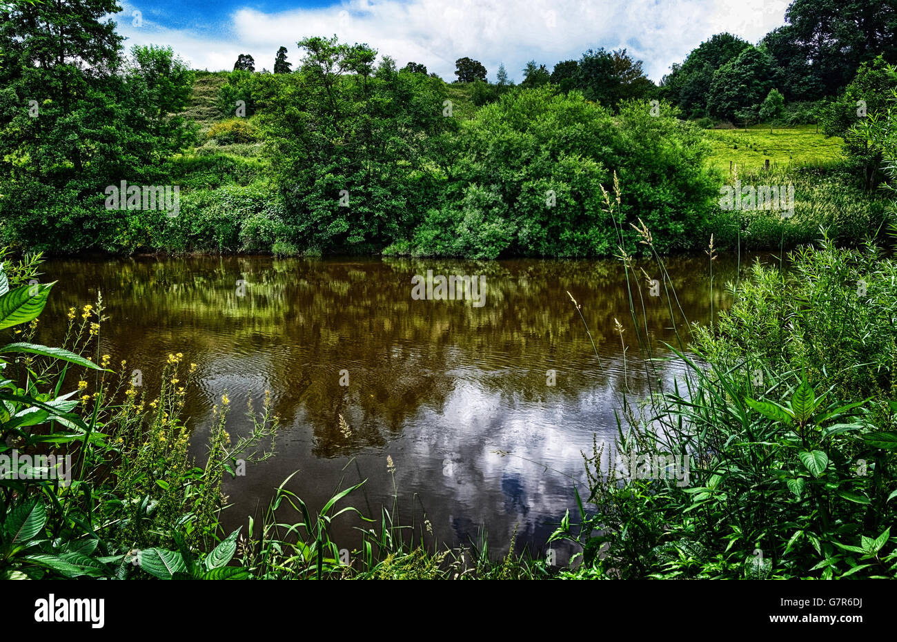 The Herefordshire landscape was painted by Brian Hatton now relived by ...