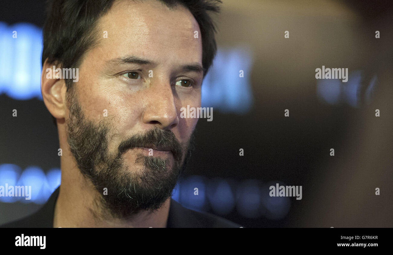 Keanu Reeves attending a special screening of John Wick at the May Fair ...