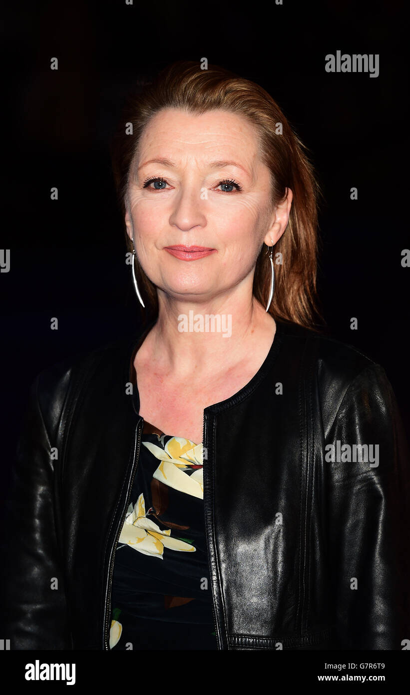 Lesley Manville attending BBC Films' 25th Anniversary Reception at BBC ...