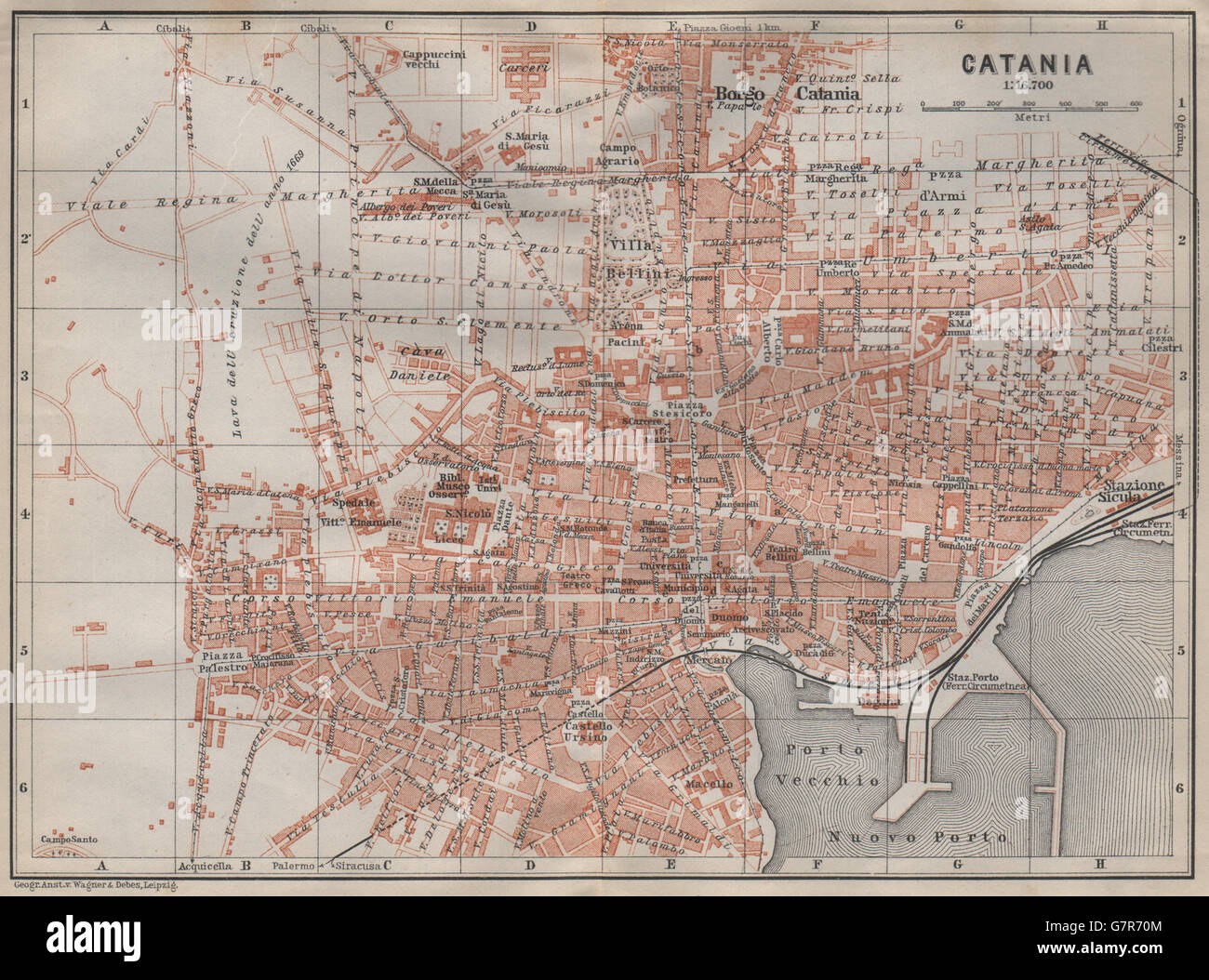 Mappa catania hi-res stock photography and images - Alamy