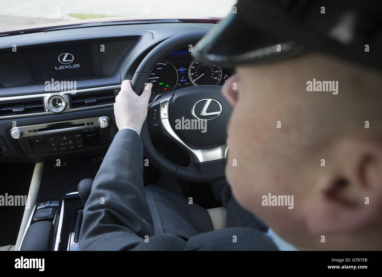 Littles chauffeur lexus fleet handover hi-res stock photography and ...