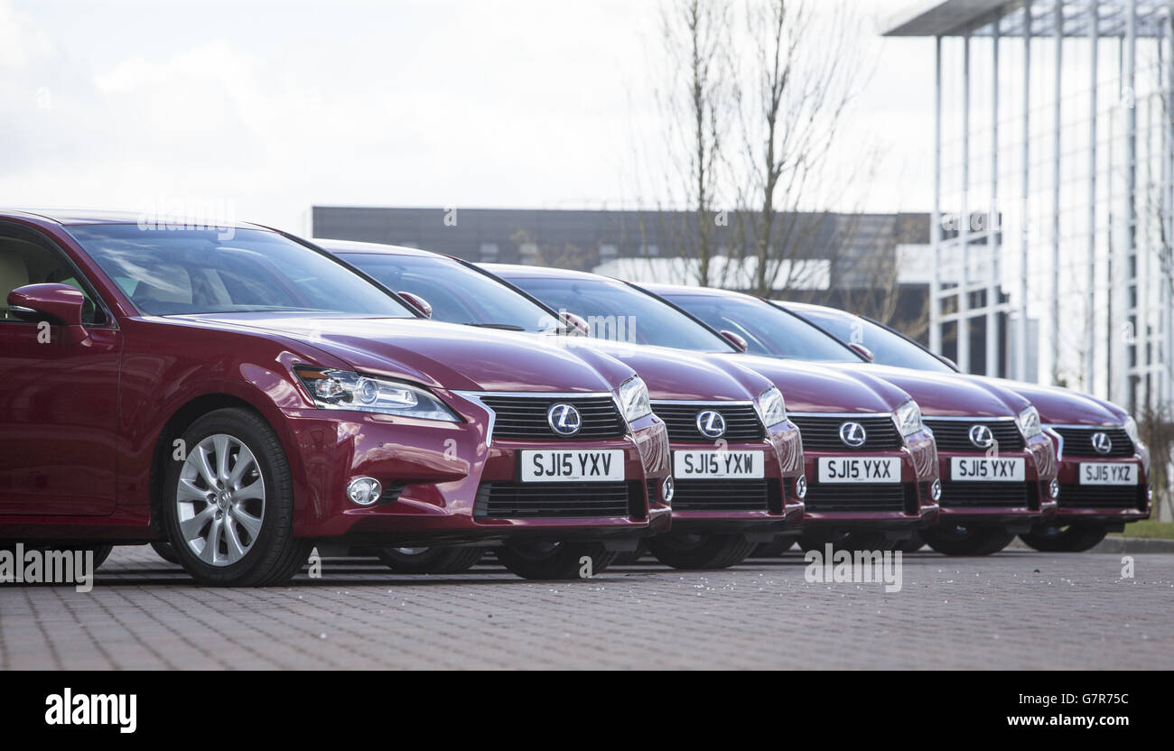 Little's Chauffeur Lexus fleet handover at Maxim Park near Glasgow ...