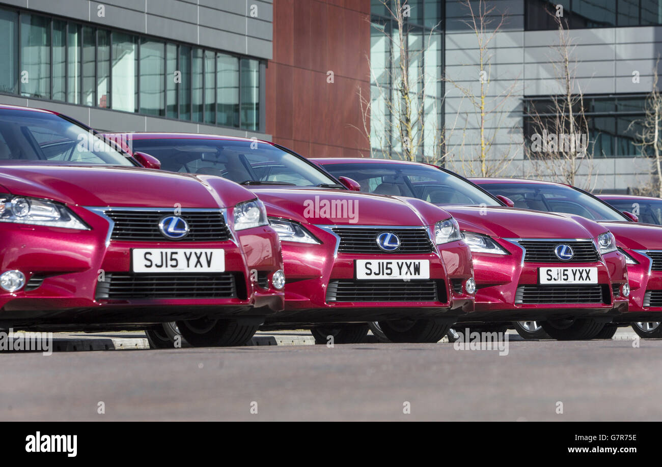 Littles chauffeur lexus fleet handover hi-res stock photography and ...