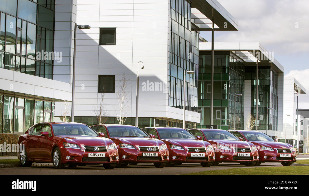 Littles chauffeur lexus fleet handover hi-res stock photography and ...