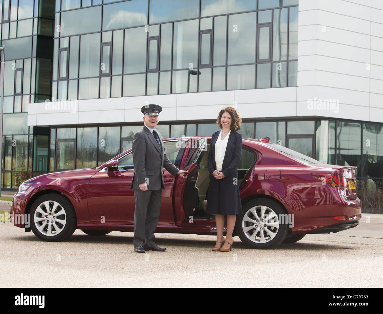 Little's Chauffeur Lexus fleet handover at Maxim Park near Glasgow ...