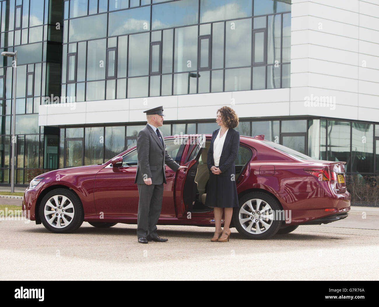 Little's Chauffeur Lexus fleet handover at Maxim Park near Glasgow ...