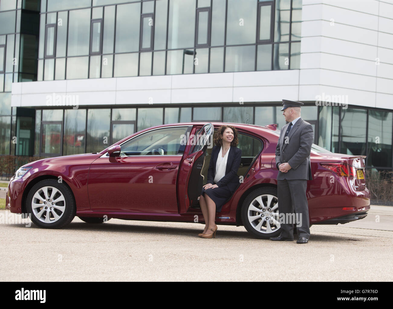 Littles chauffeur lexus fleet handover hi-res stock photography and ...